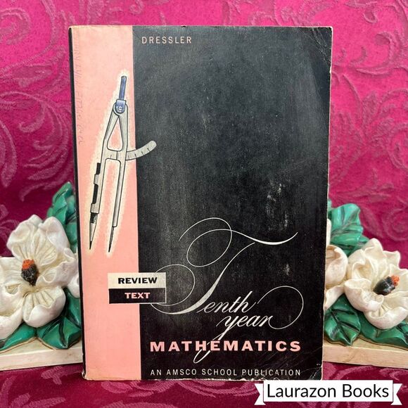Unique Vintage | Accents | 957 Vintage Book Review Text In Tenth Year ...